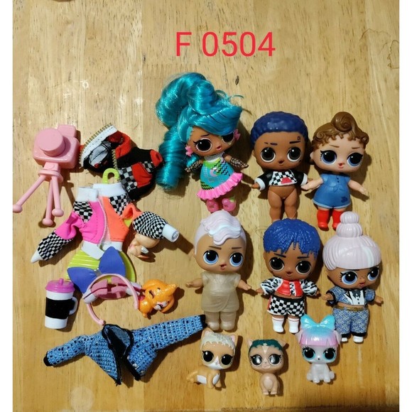 L.O.L. Surprise! | Toys | 6 Lol Surprise Dolls Used Lot With 3 Pets And ...